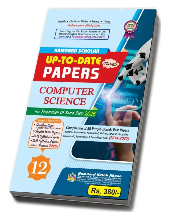 COMPUTER UP TO DATE PAPERS SECOND YEAR - Hamdard Kutab Khana
